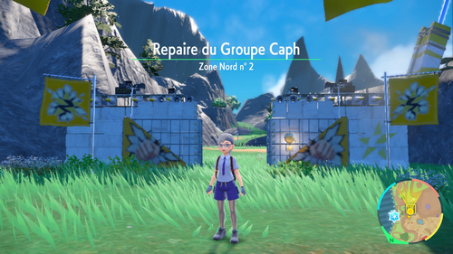 Pokémon Écarlate et Violet > Guide des Lieux > Repaire du Groupe Caph ...